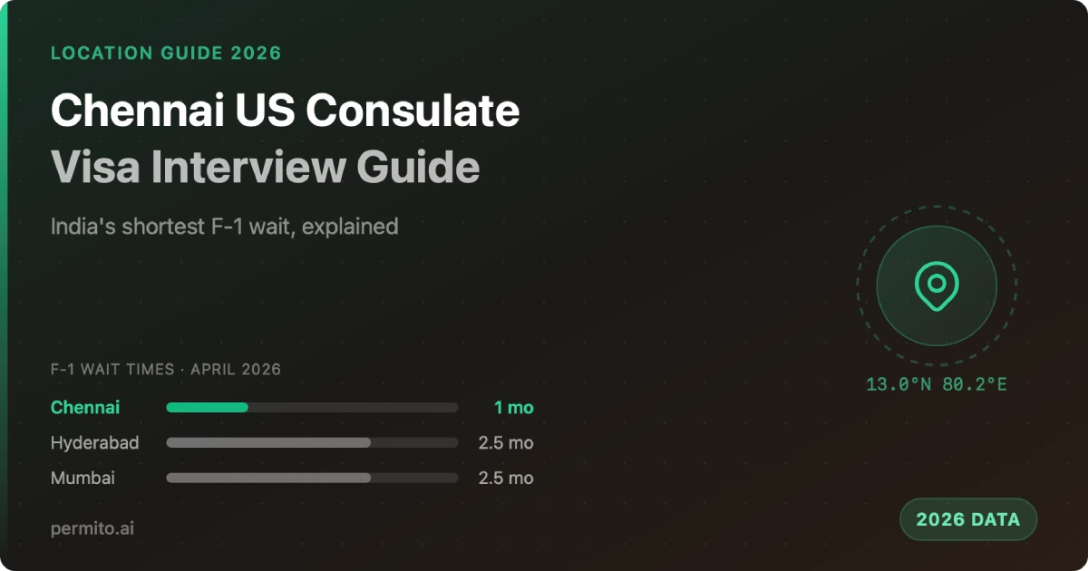 Chennai US Consulate 2026: Your Visa Interview Guide | Permito Blog